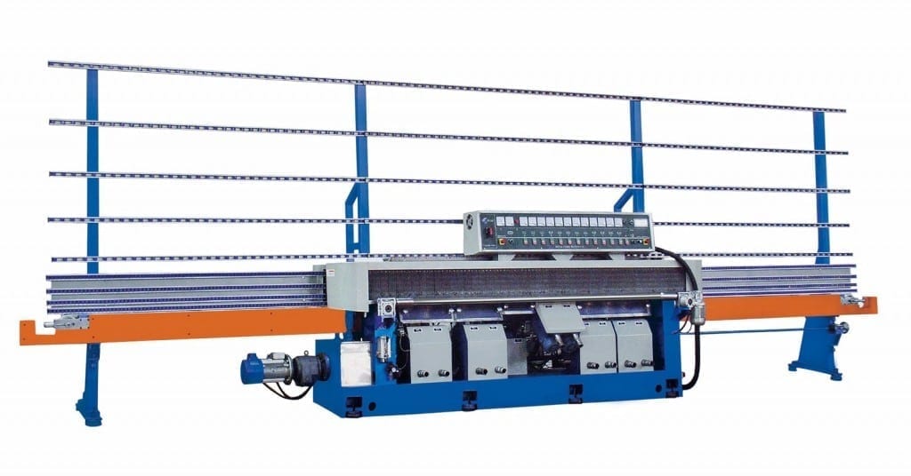SELIM SE12A Straight Line Glass Edger - Machines and Wheels